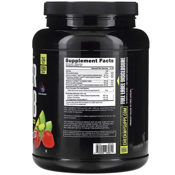 NutraBio Super Carb - Kiwi Strawberry - 840 grams - Gino's Nutrition Shoppe