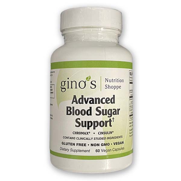 Gino's Nutrition Advanced Blood Sugar Support - 30 Capsules - Gino's ...